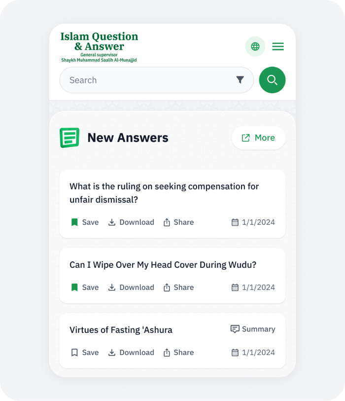 IslamQA new version - Islam Question & Answer